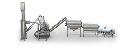 Reduce Food Waste on Vegetable Processing Lines | TOMRA