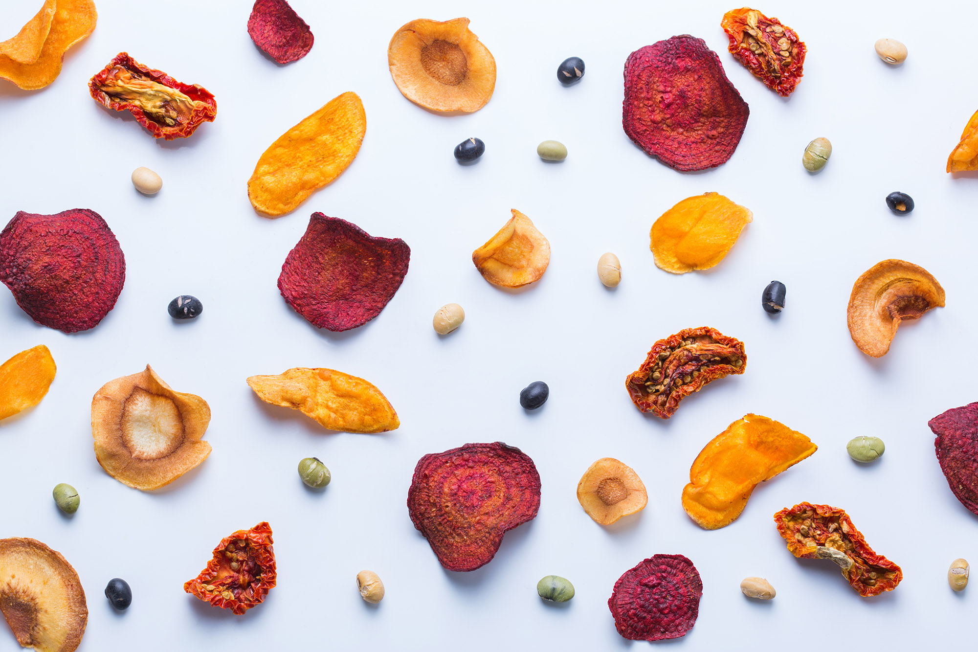 Sorting solutions for many types of dehydrated vegetables | TOMRA