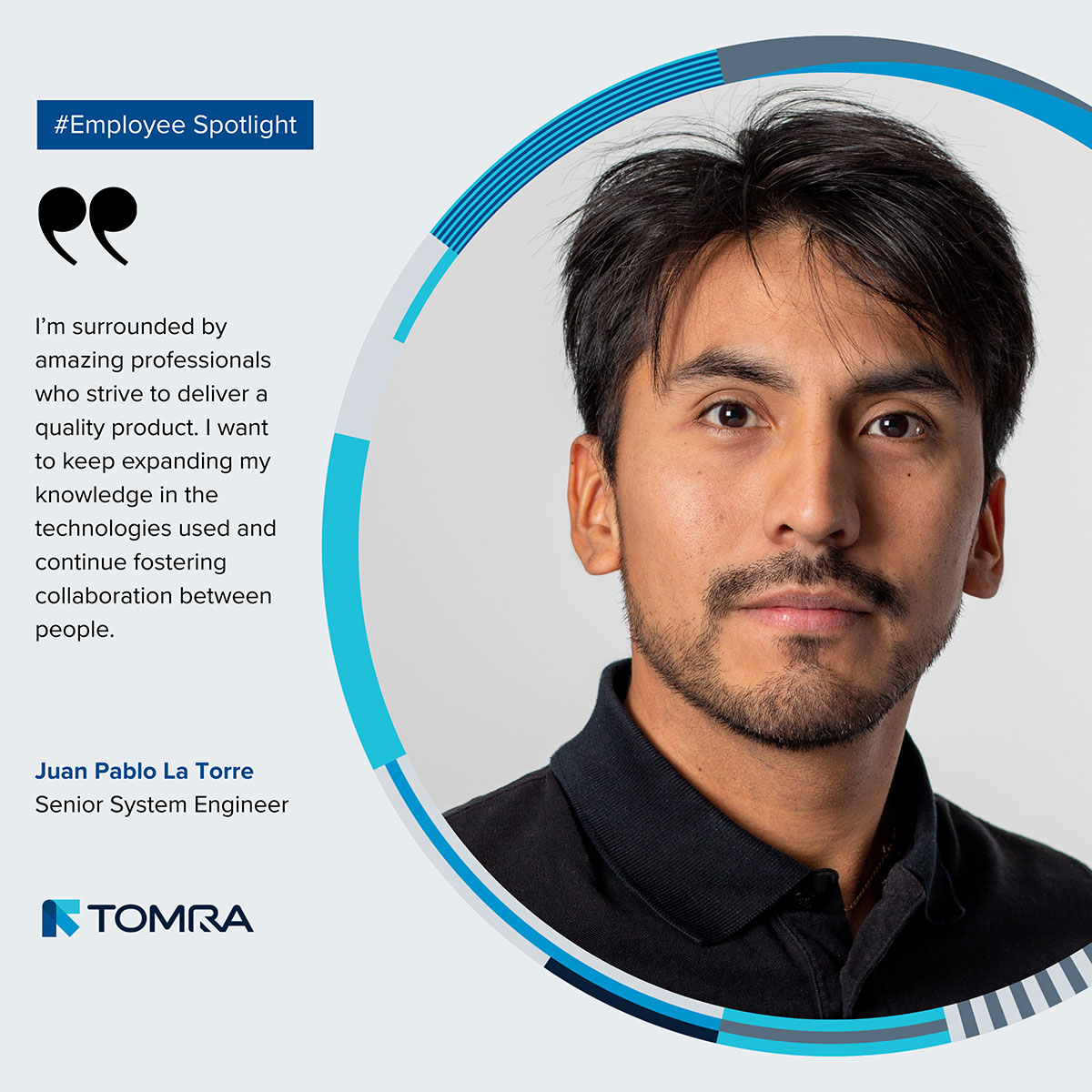 Pablo’s Impact as a Senior System Engineer at TOMRA Food | TOMRA