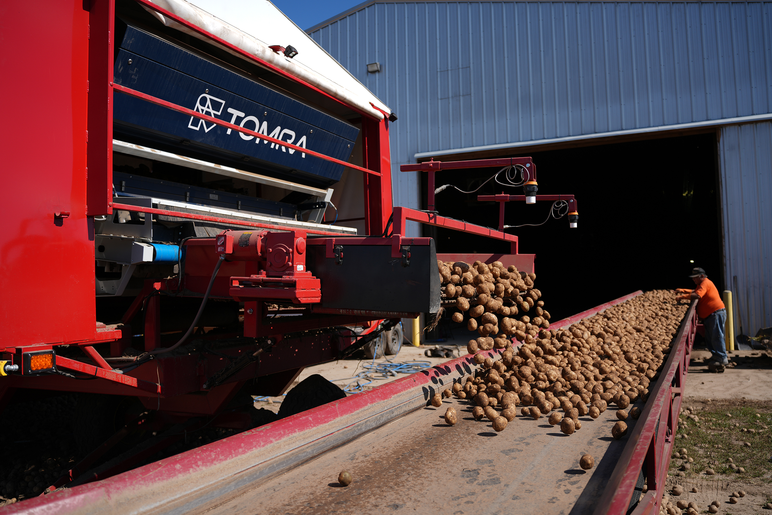 TOMRA 3A optical food sorting machine | TOMRA