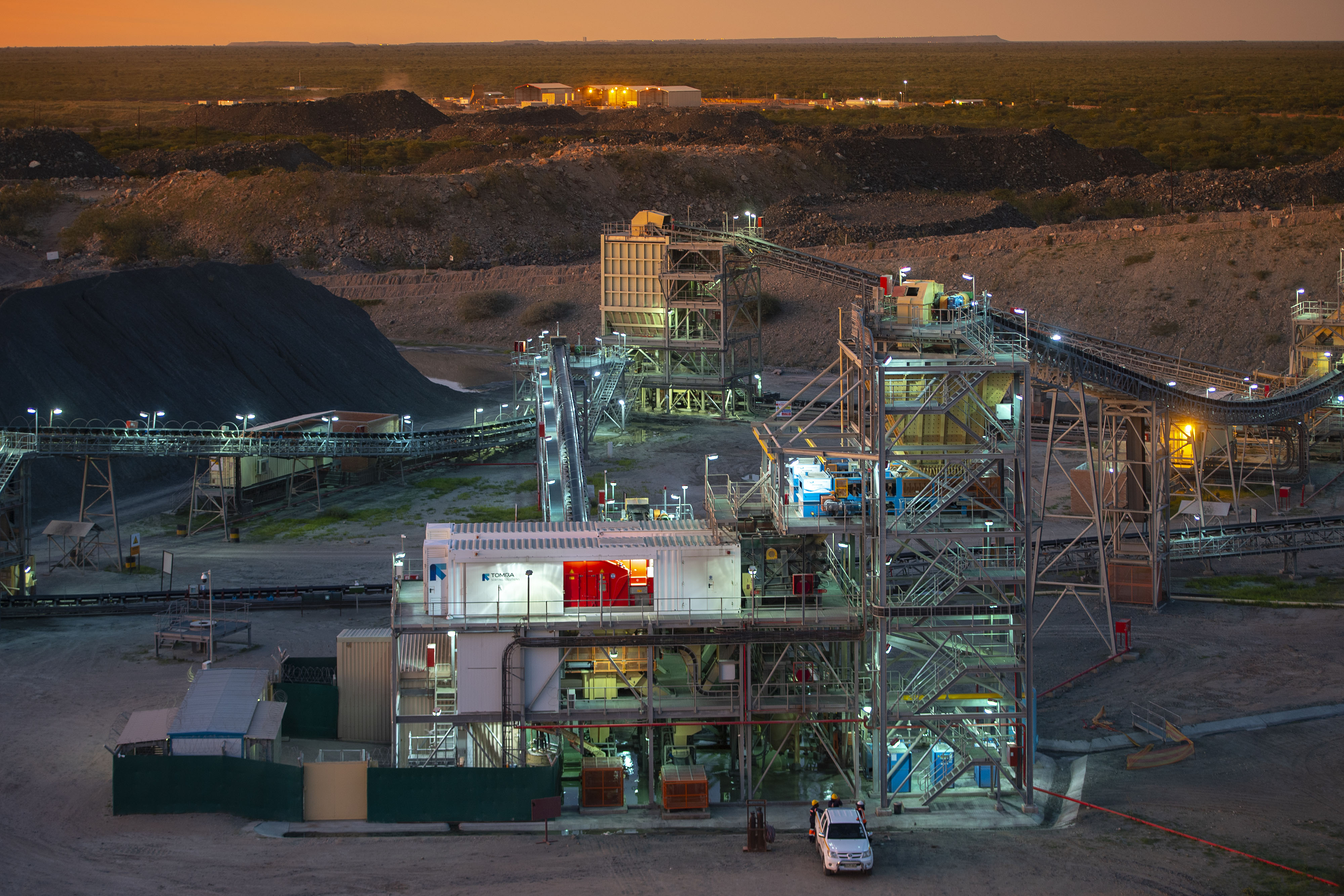 Karowe Diamantenmine: Lucara nutzt TOMRA-Technologie - TOMRA
