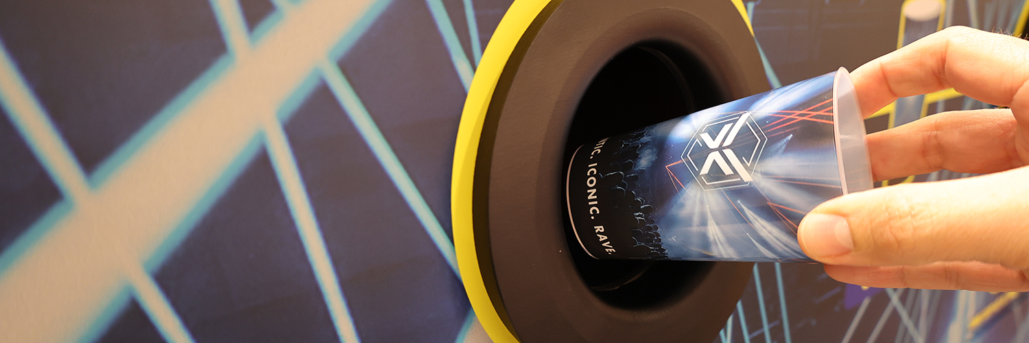 Eco-Friendly system for reusable cups at events | TOMRA