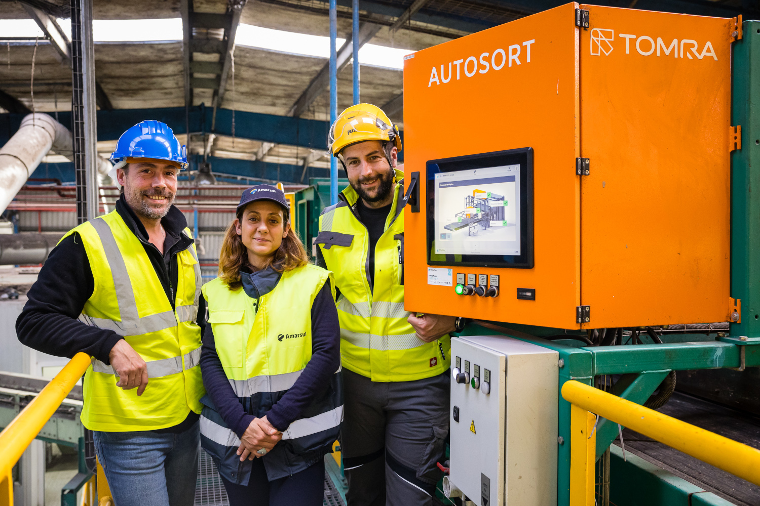 Amarsul, 재활용 목표 달성을 위해 TOMRA를 신뢰