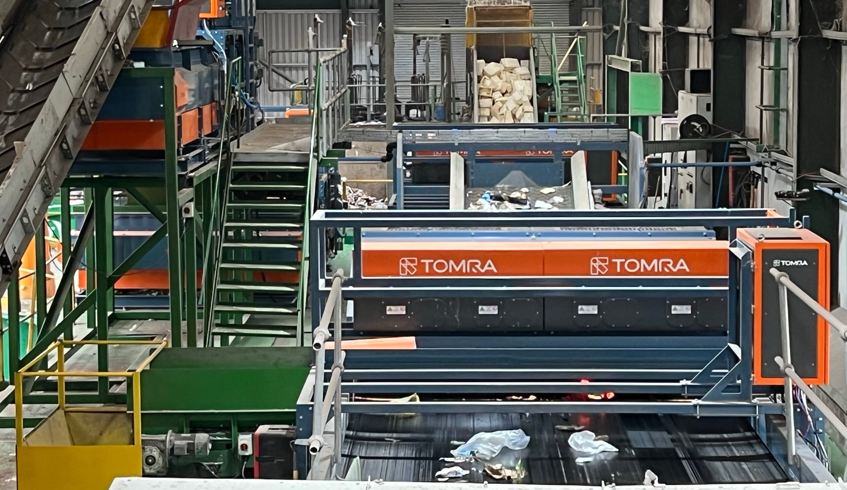 TOMRA Aids Green Recycling with Pickerless CI MRF | TOMRA