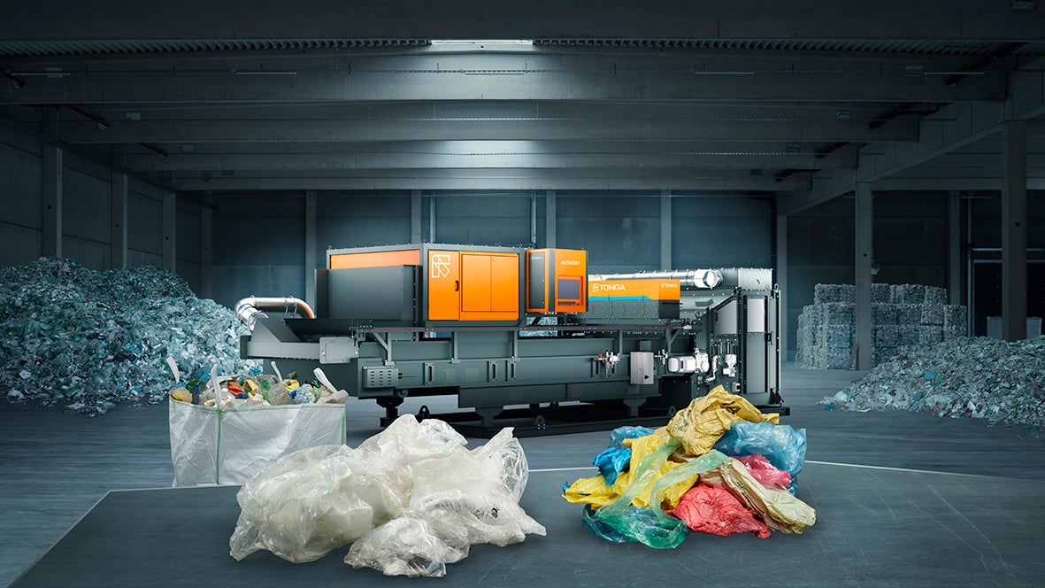 AUTOSORT™ SPEEDAIR: High-Speed Sorting for Plastic Films | TOMRA